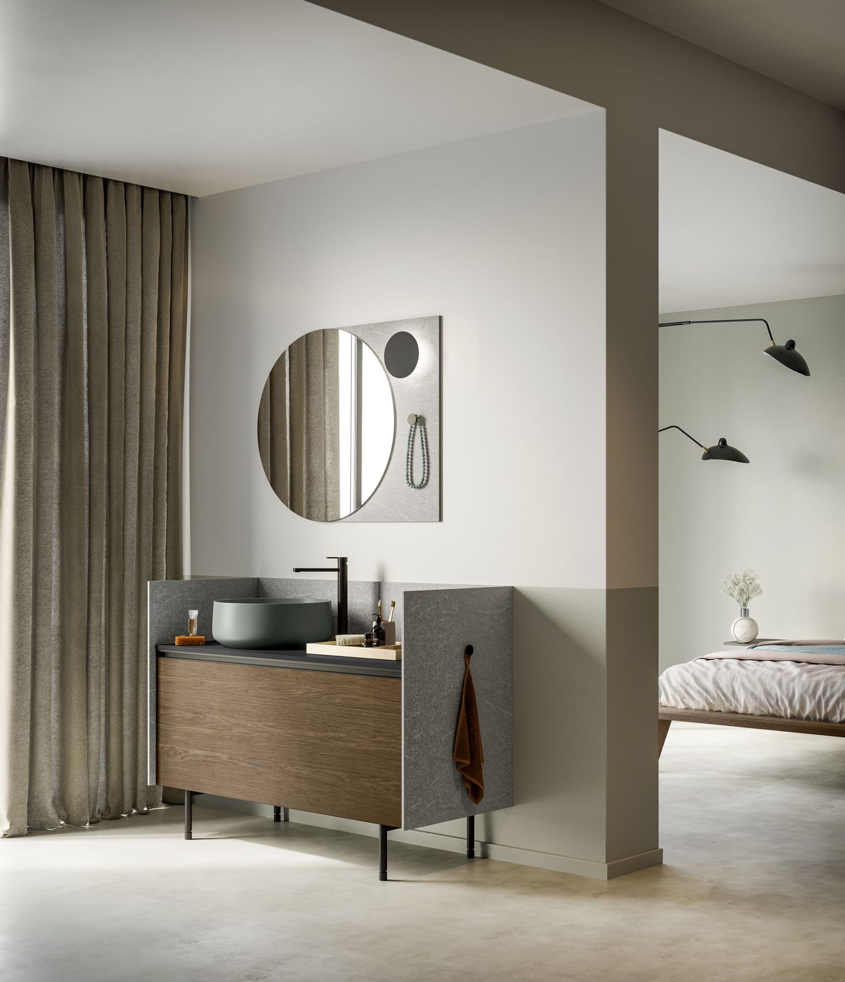 DEEP Vanity unit By Birex