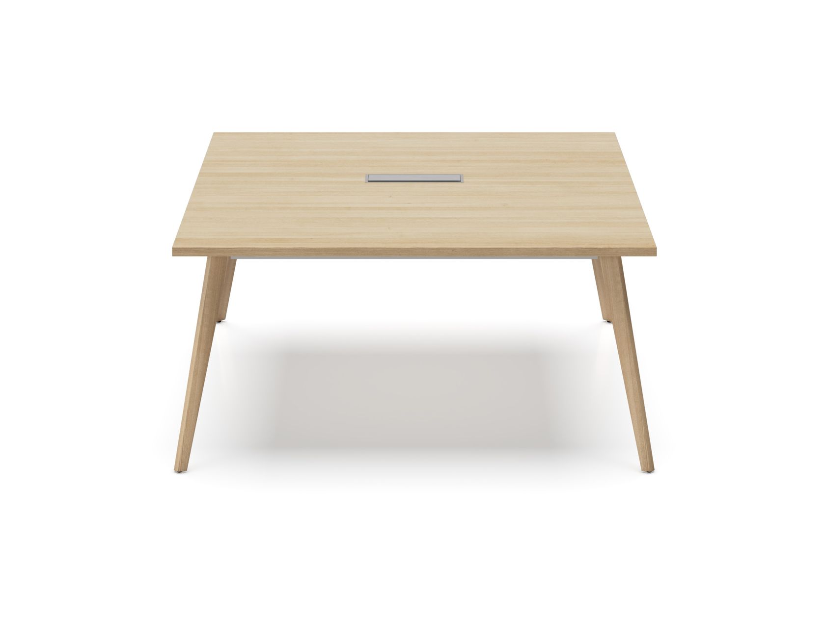 ECOWOOD | Square meeting table By Cider Edition