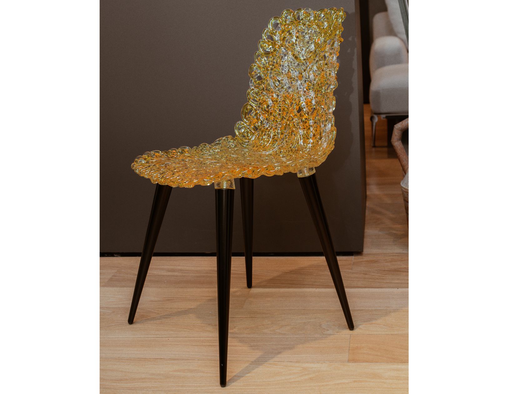 EDRA - GINA Polycarbonate chair By In Stock | design Jacopo Foggini