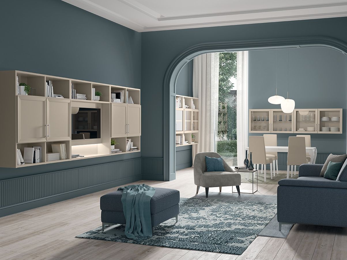 ELECTA CANAPA | Storage wall Electa Collection By Colombini Casa