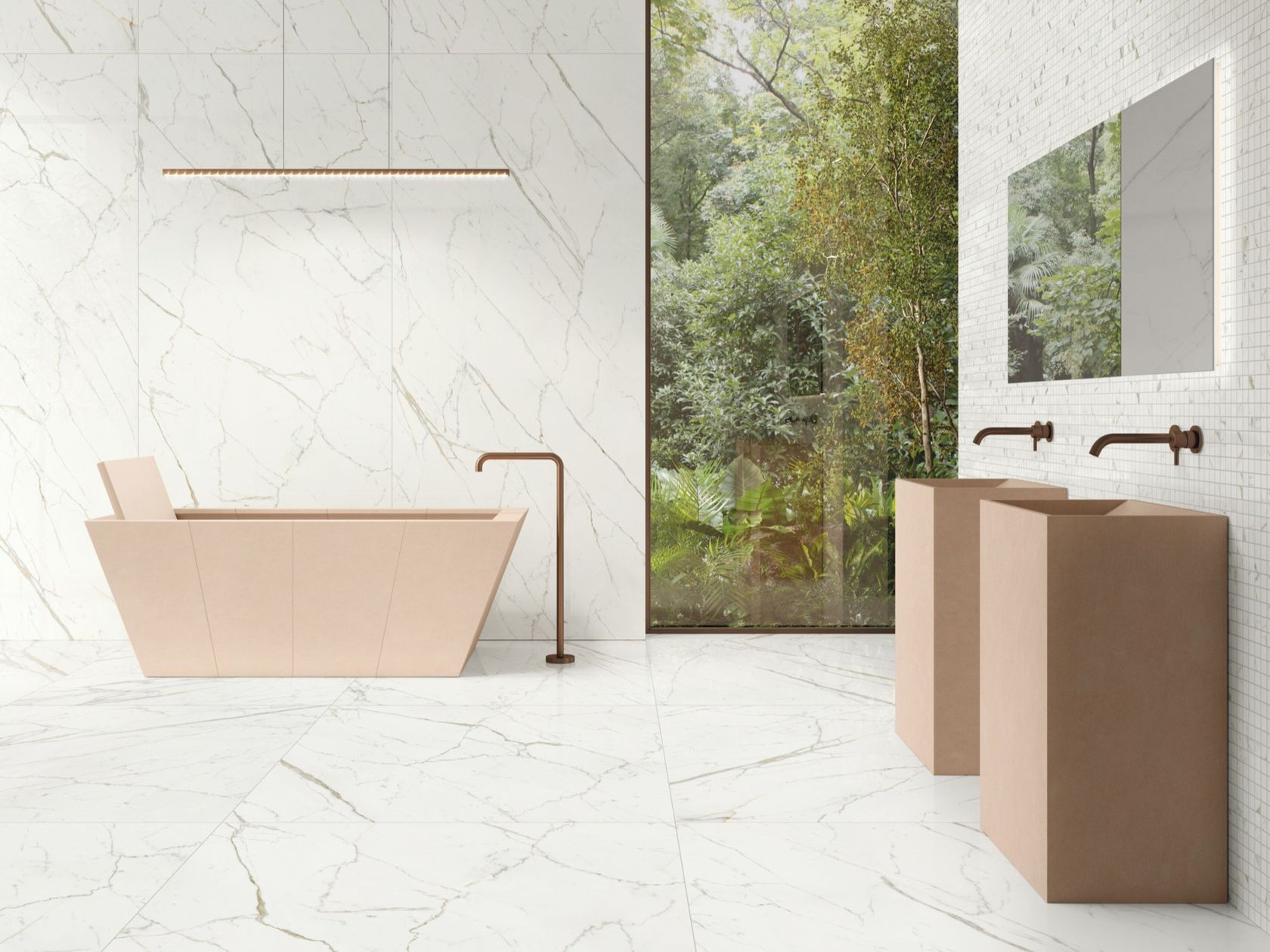 ELEMENTS LUX CALACATTA STATUARIETTO Flooring By CERAMICHE KEOPE
