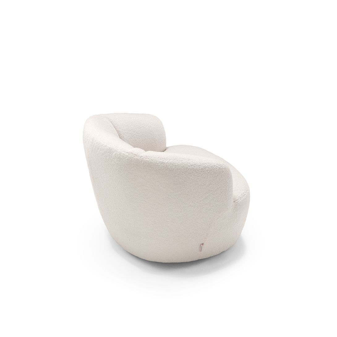 EMBER | Fabric armchair By Max Divani