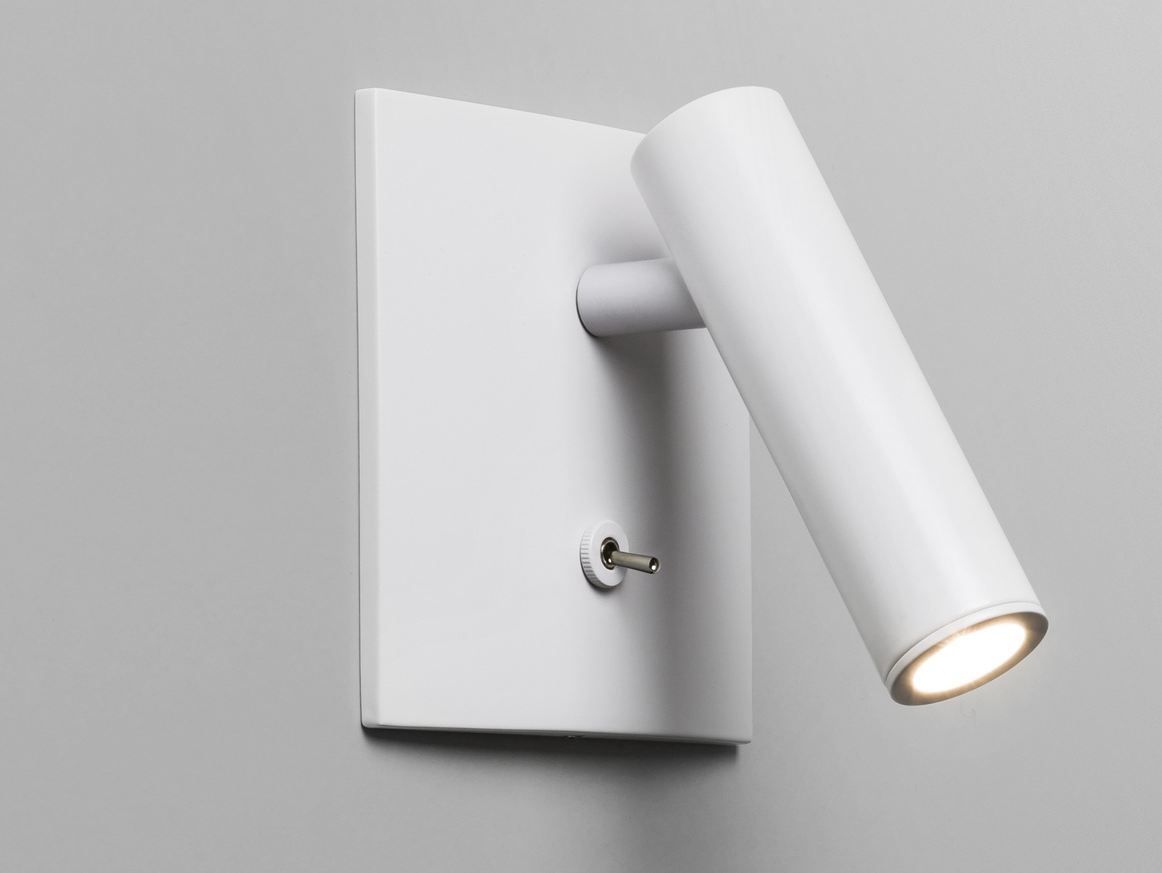 LED direct light adjustable aluminium wall lamp ENNA SQUARE Enna ...