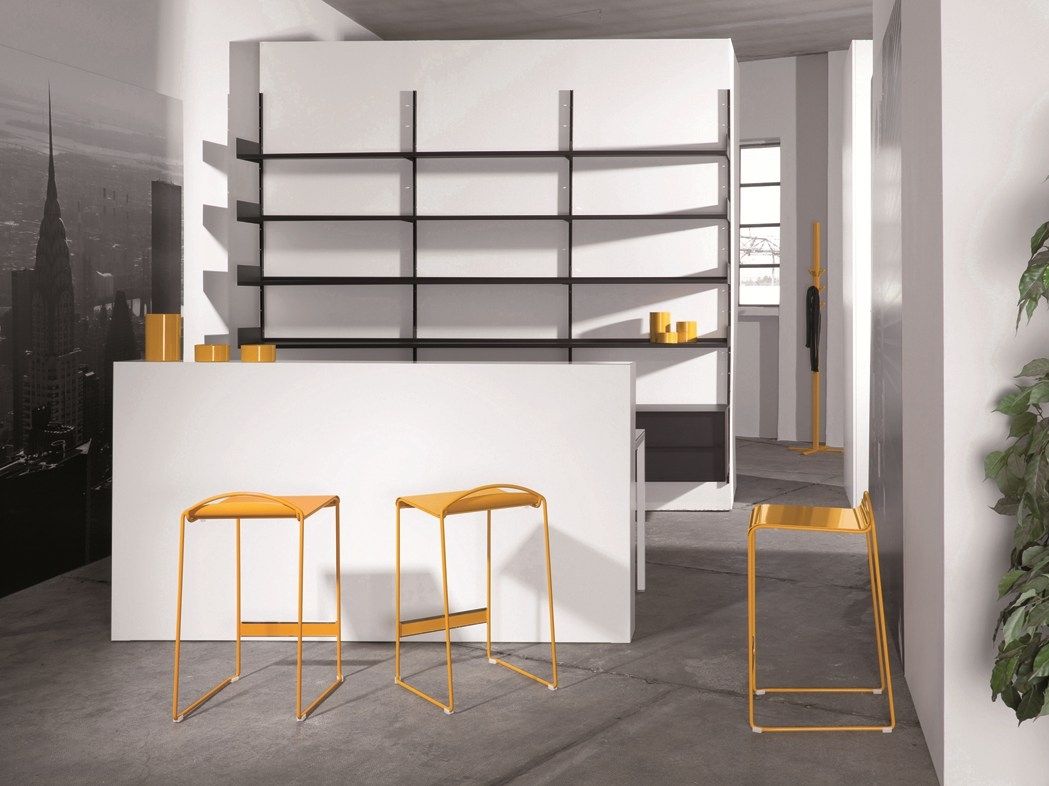 Contemporary style information point for wood-product Reception desk ...