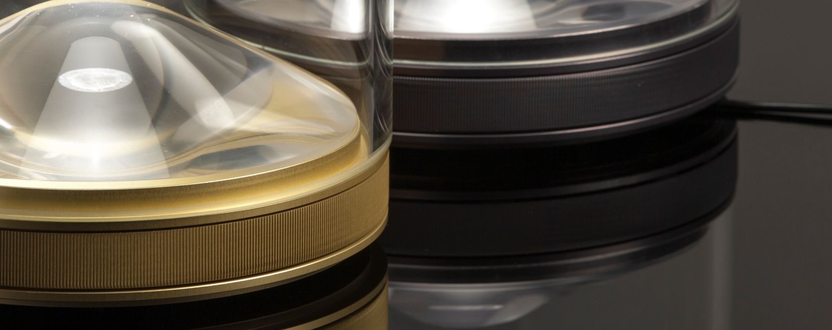 EVA LED glass table lamp with dimmer By Lumina | design Foster + Partners