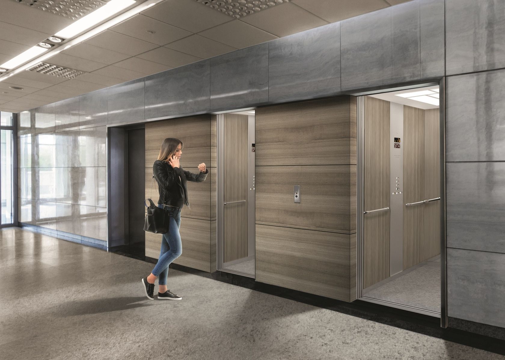 evolux.eco® Machine Room-Less Lift By CEAM