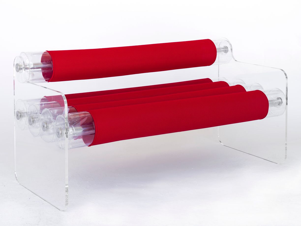 EXCLUSIVE MW 04 PMMA 2 seater sofa By Mojow | design Olivier Santini