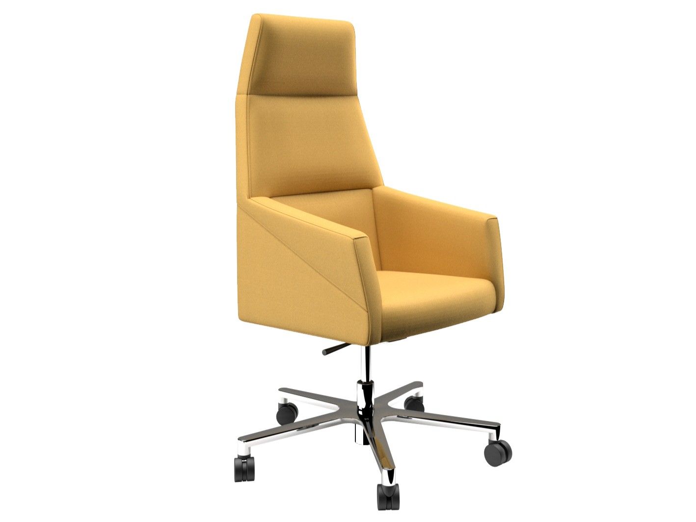 RAY Fabric executive chair with aluminium base By Ofifran | design ...