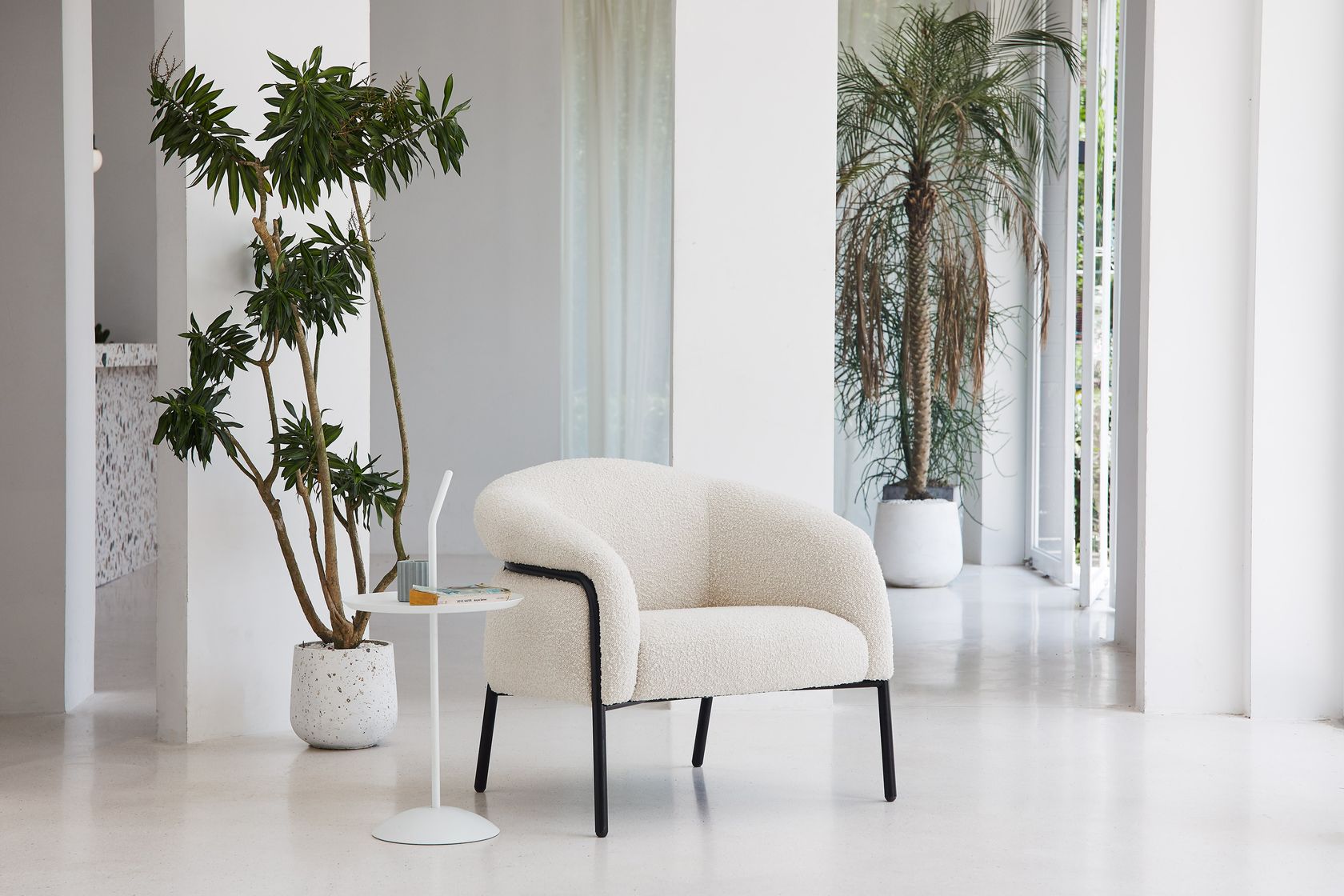 BELLY | Fabric armchair Belly Collection By grado design