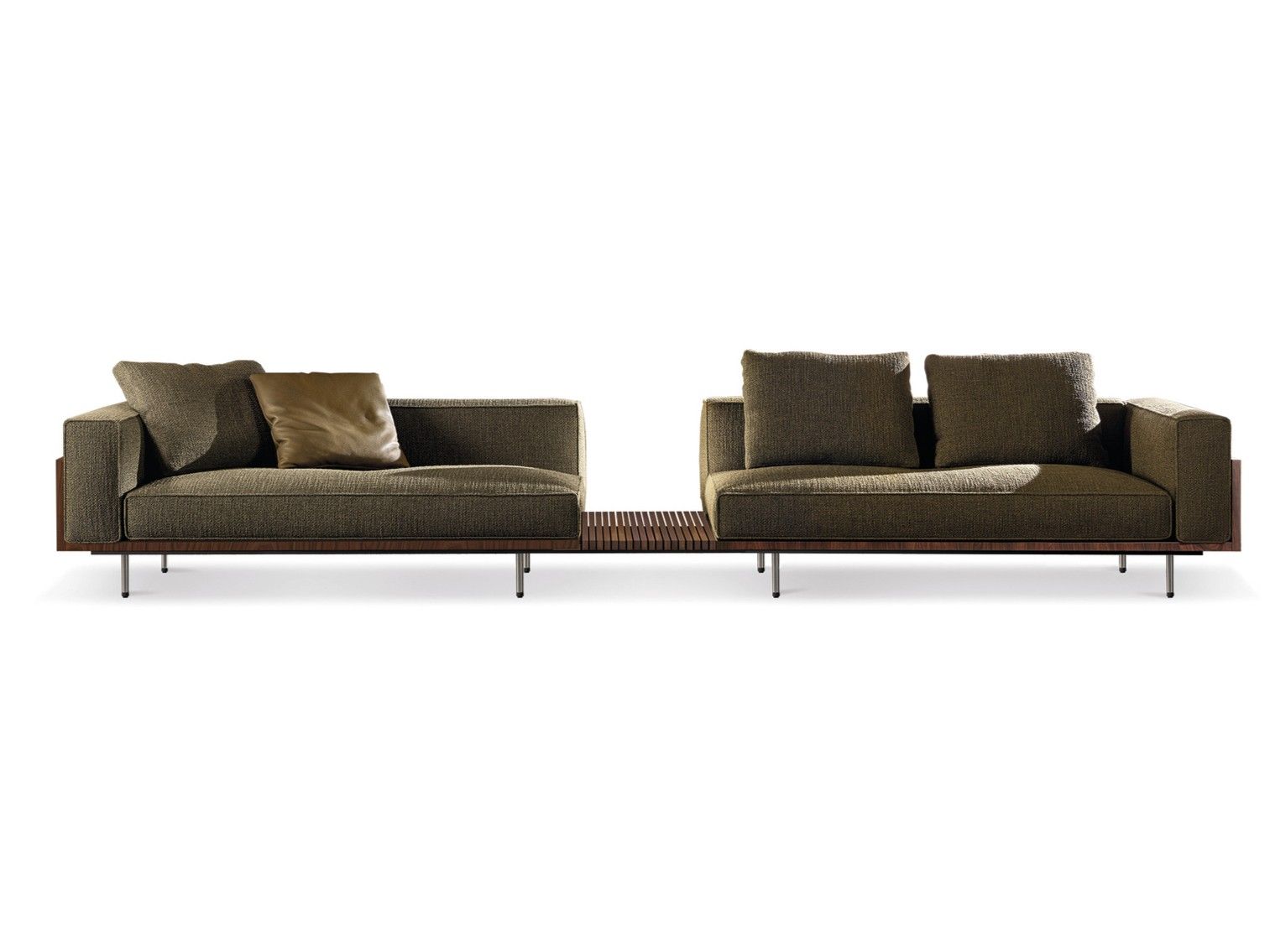 BRASILIA | Fabric sofa By Minotti design studio mk27, Marcio Kogan