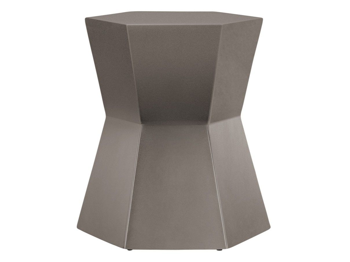 FACET | Coffee table Aluminium stool / coffee table By JANUS et Cie