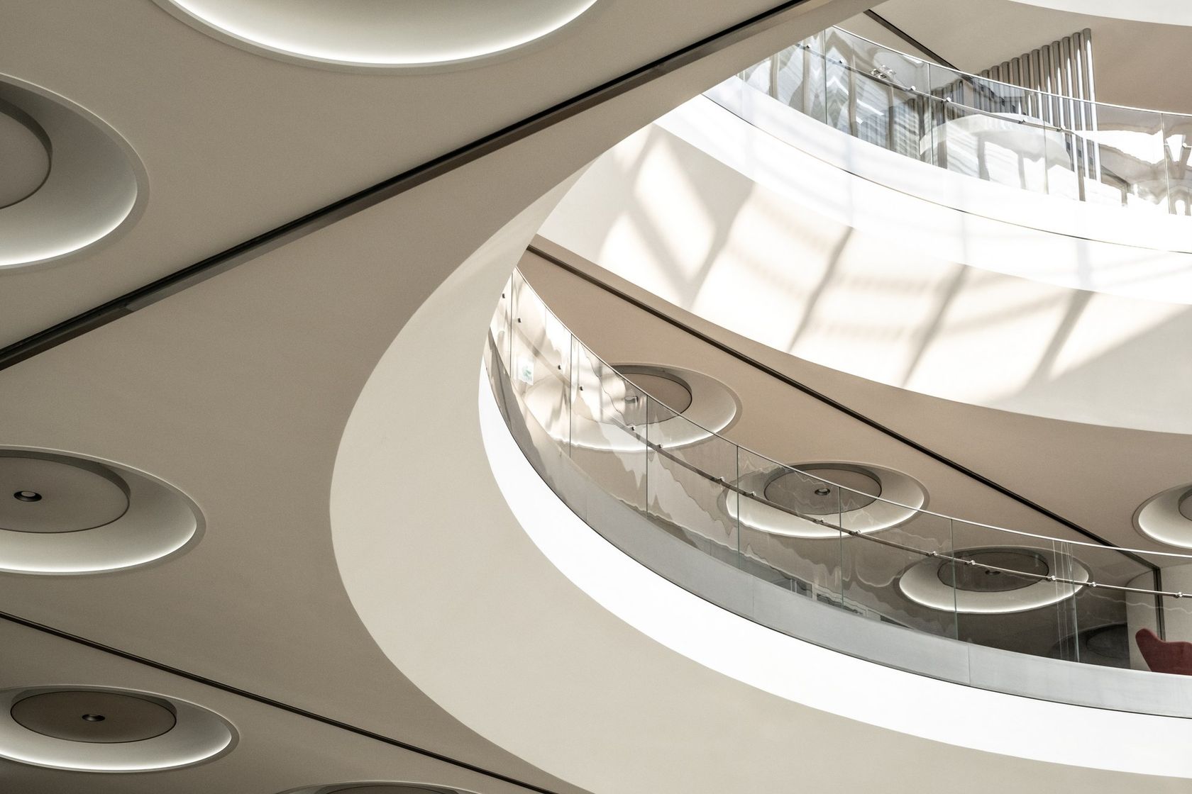 ECOPHON FADE™ ONE SMOOTH Ceiling panels By Saint-Gobain ECOPHON