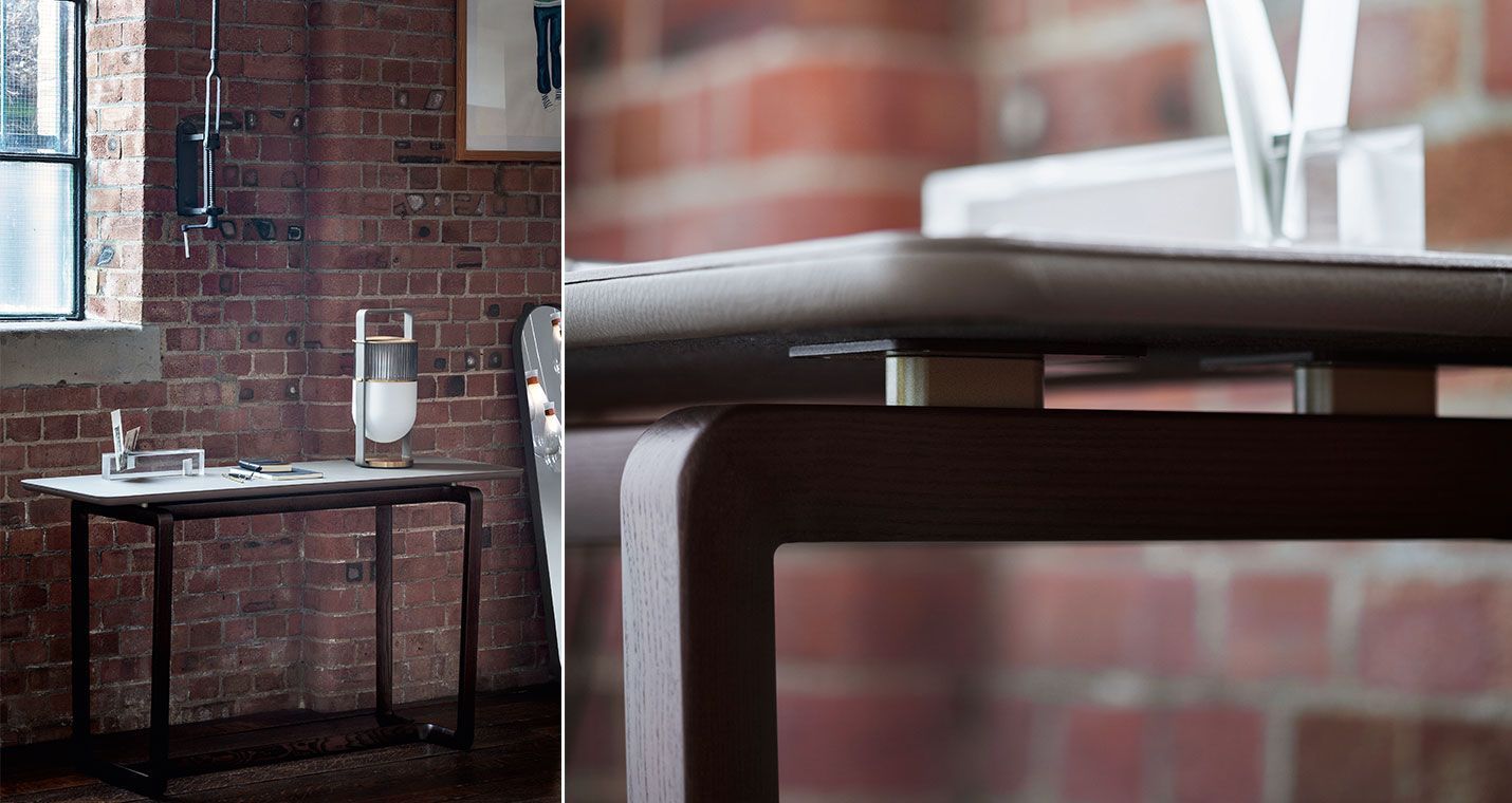 FIDELIO Rectangular wooden console table By Poltrona Frau | design ...