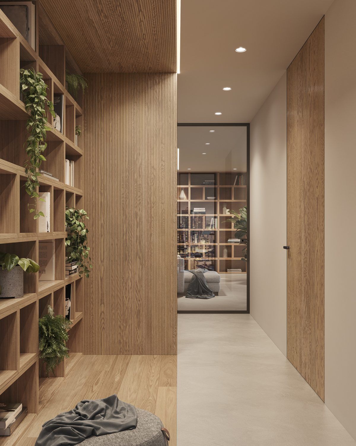 FILOMURO QUADRO | Oak door Filomuro Collection By GAROFOLI