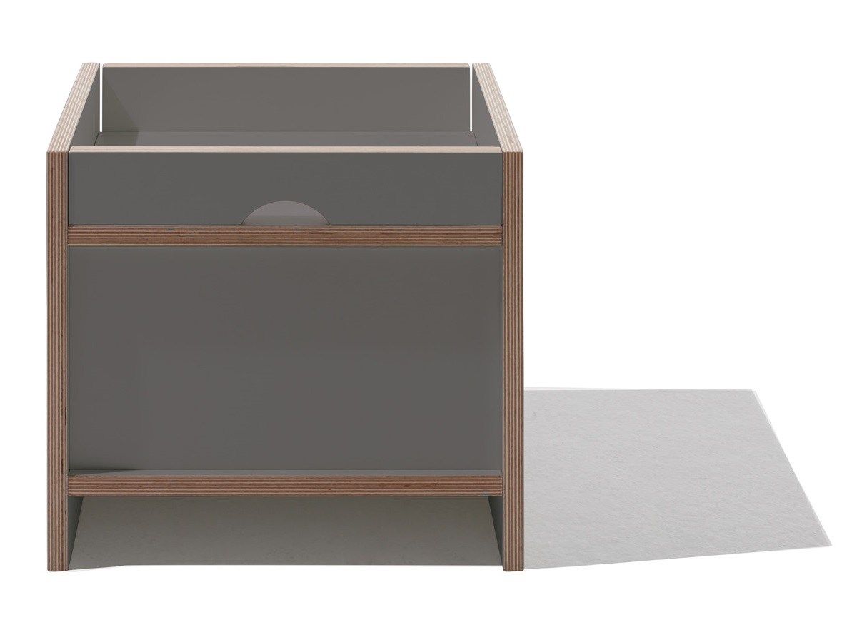 FLAI | Multi-layer wood bedside table Rectangular multi-layer wood ...