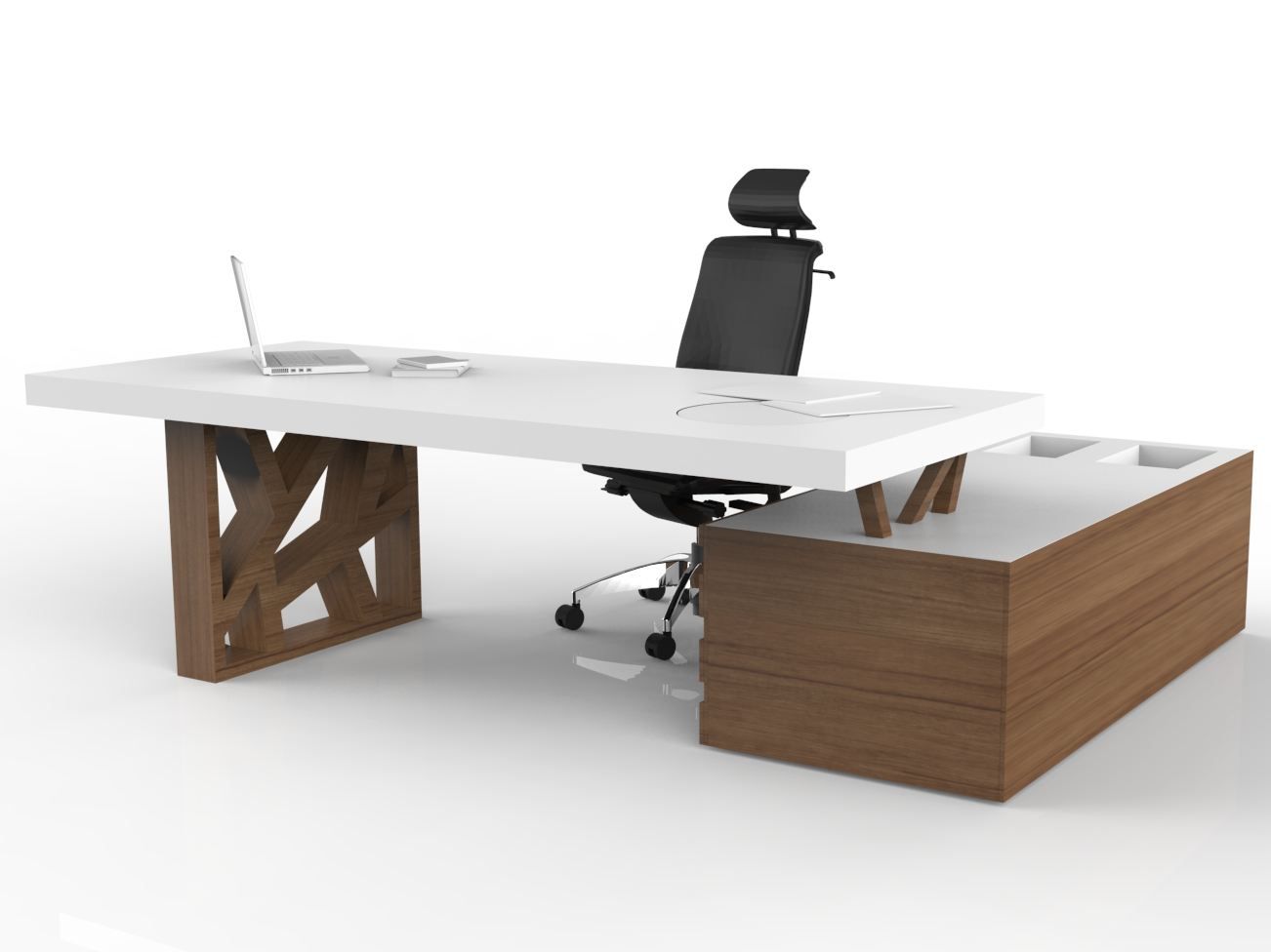 FLOAT | Executive desk Float Collection By Tuna Ofis design Defne Koz