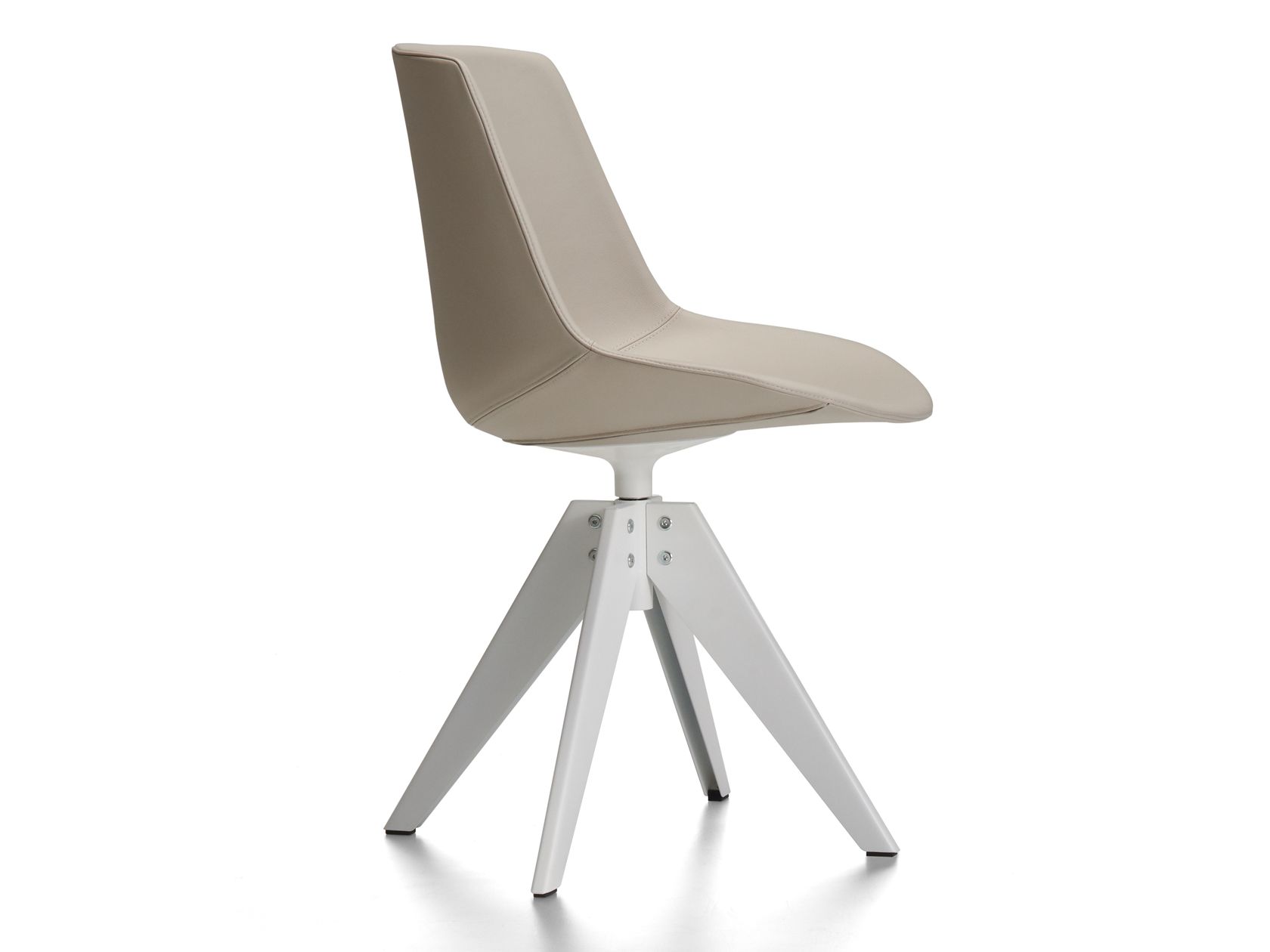 FLOW LEATHER | Silla con caballete Colección Flow By MDF Italia diseño ...