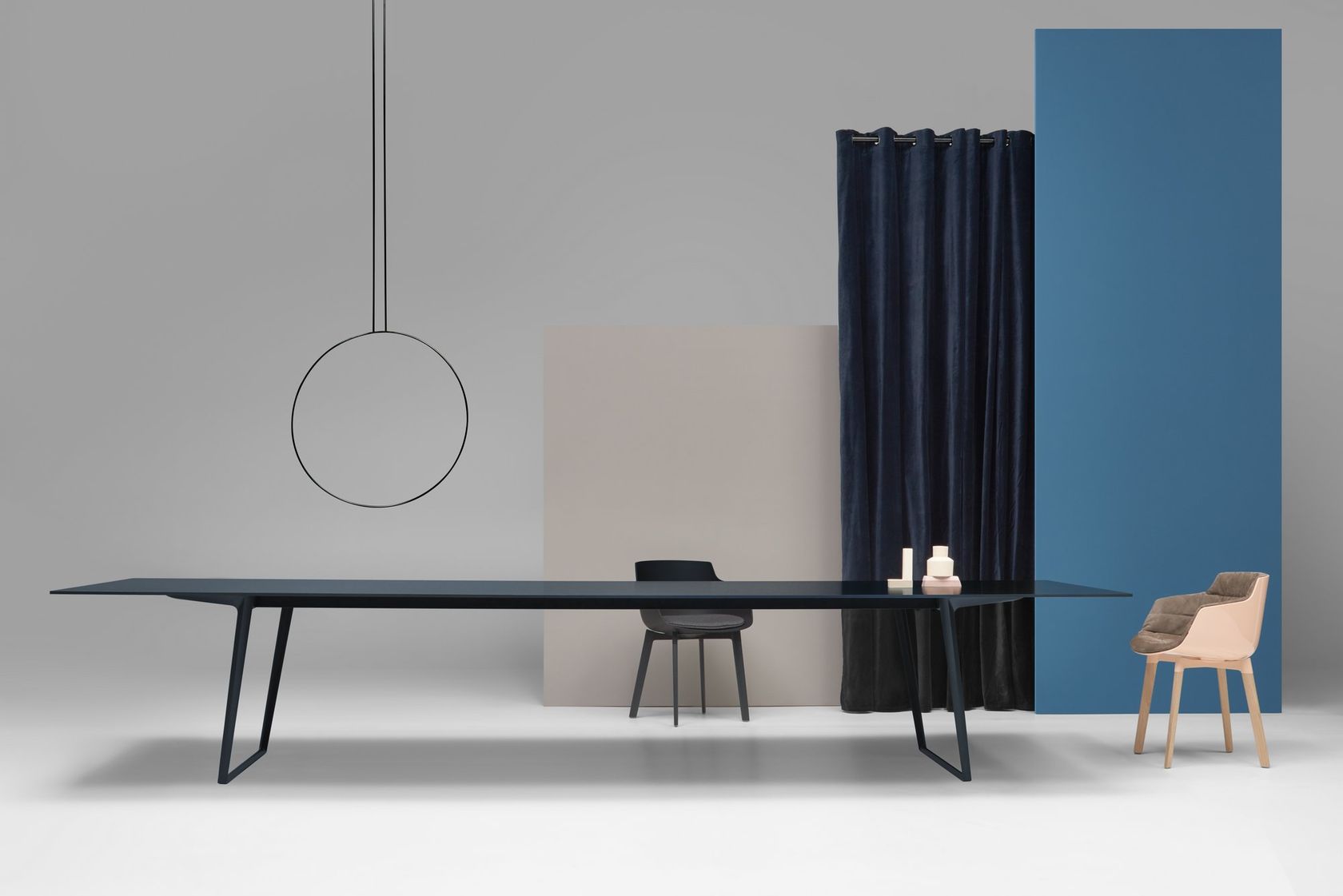 FLOW SLIM COLOR | Chair with integrated cushion Flow Collection By MDF ...