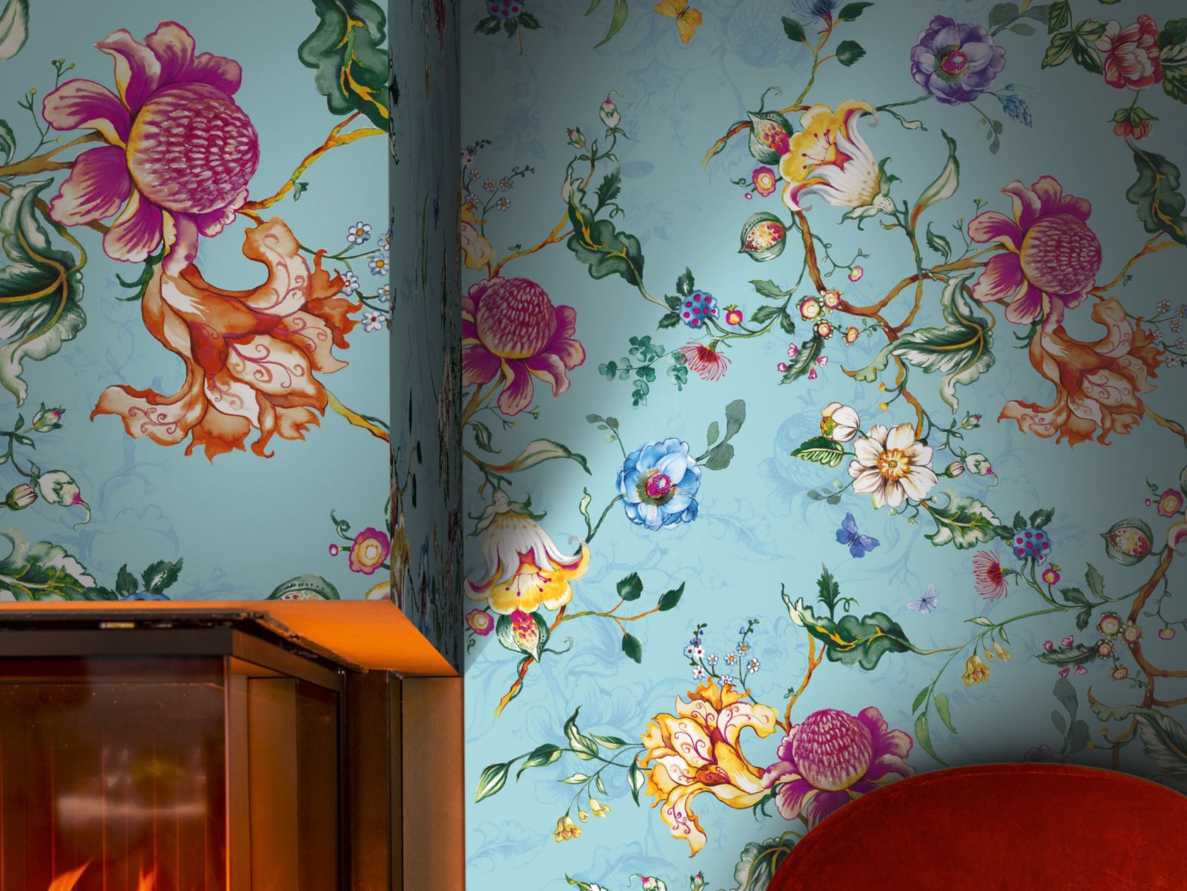 FLOWER RENAISSANCE WPN 1800 Wallpaper By Spaghetti Wall | design Alkimia