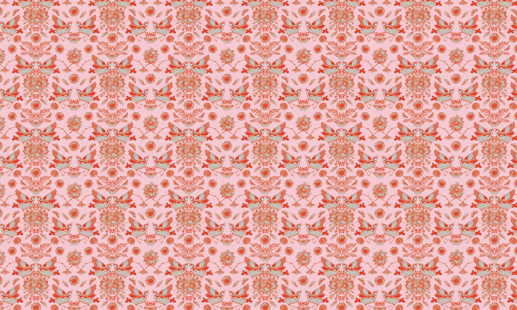 FLOWER THIEF WPN 1505 Papier peint By Spaghetti Wall | design Ana Basoc