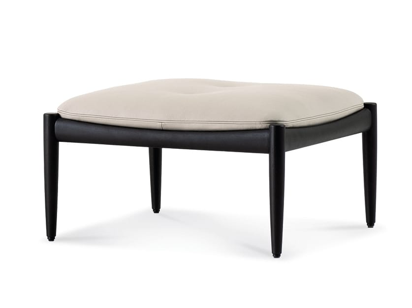 Footstools | In fabric, in leather, for sofas and armchairs | Archiproducts