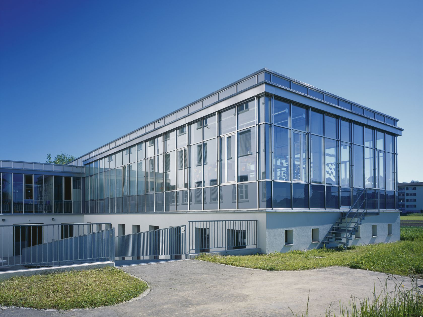 Thermal break steel glass facade FORSTER THERMFIX LIGHT Forster ...