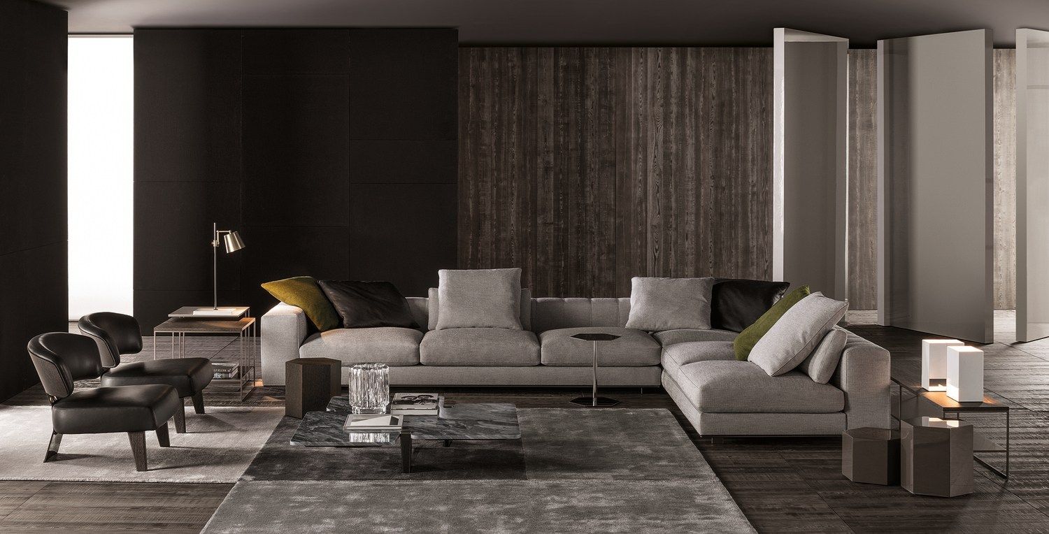 FREEMAN SEATING SYSTEM 沙发 By Minotti | design Rodolfo Dordoni