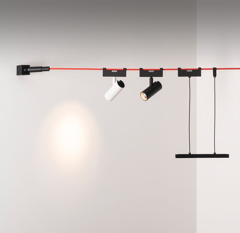 FUNIVIA Metal track-Light By Artemide