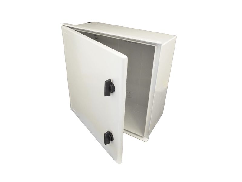 Polyester enclosure cabinet G.R.P.ENCL IP66 400X400X200 By Garo