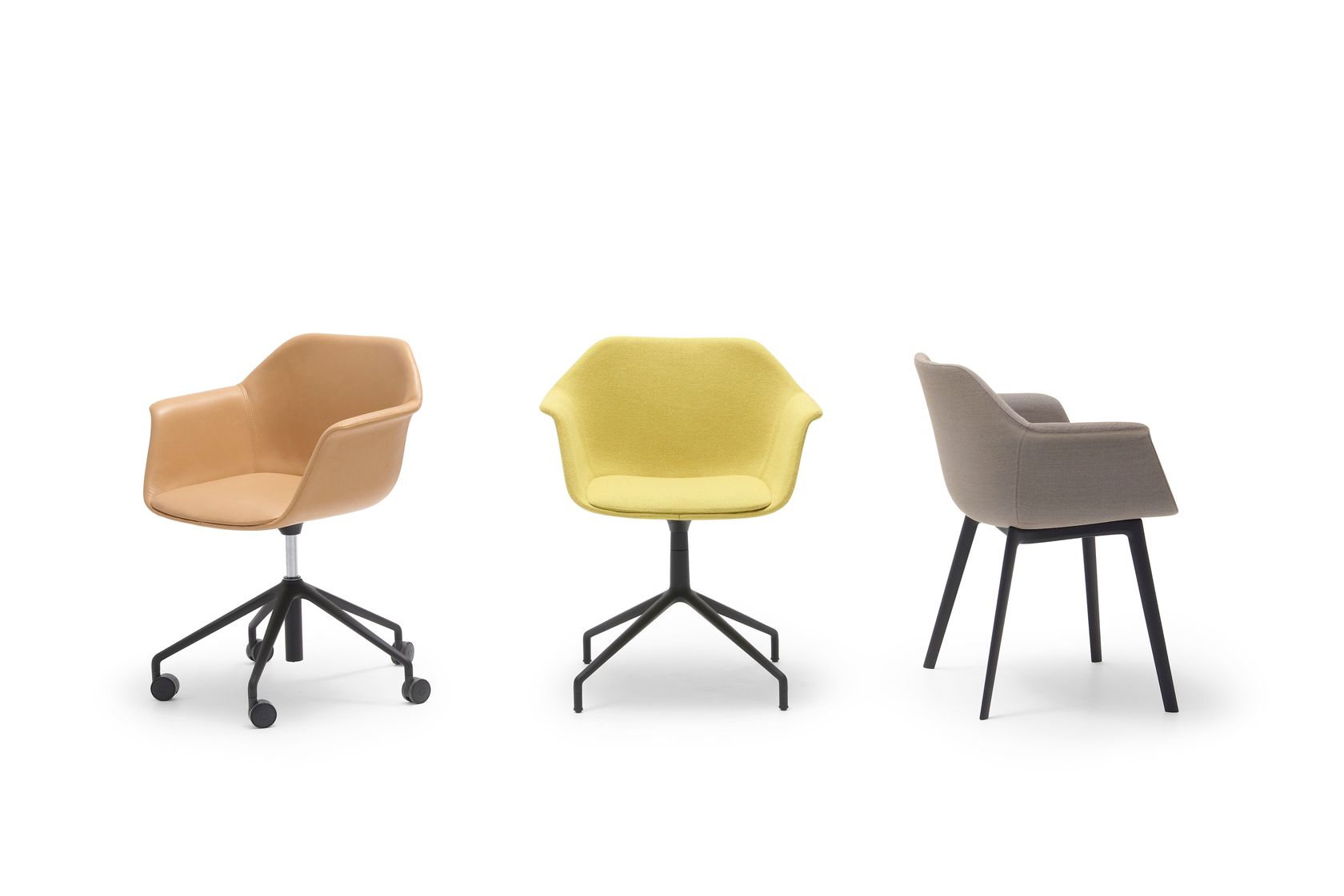 Swivel task chair with 5-Spoke base with castors GALA SO0722 Gala ...