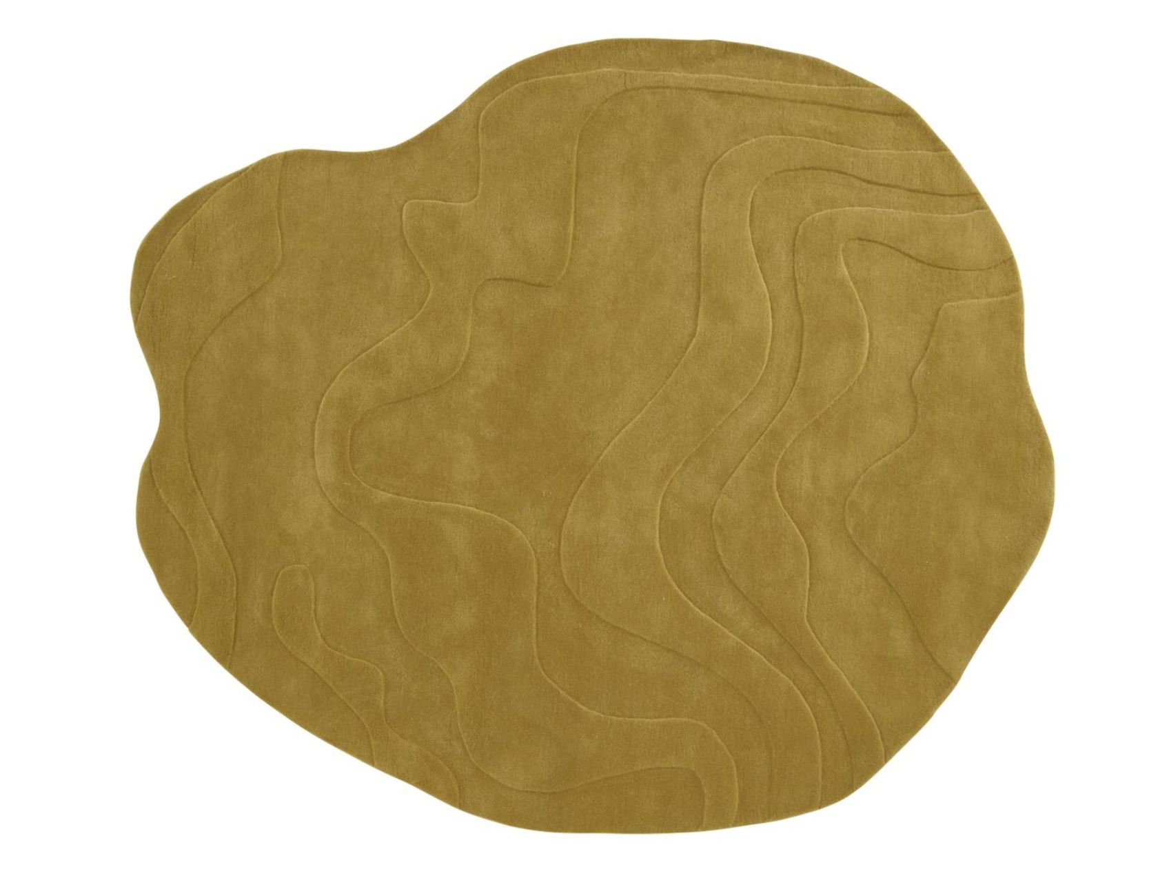 GAVRINIS 3 Solid-color handmade wool rug By Ligne Roset | design Pierre ...