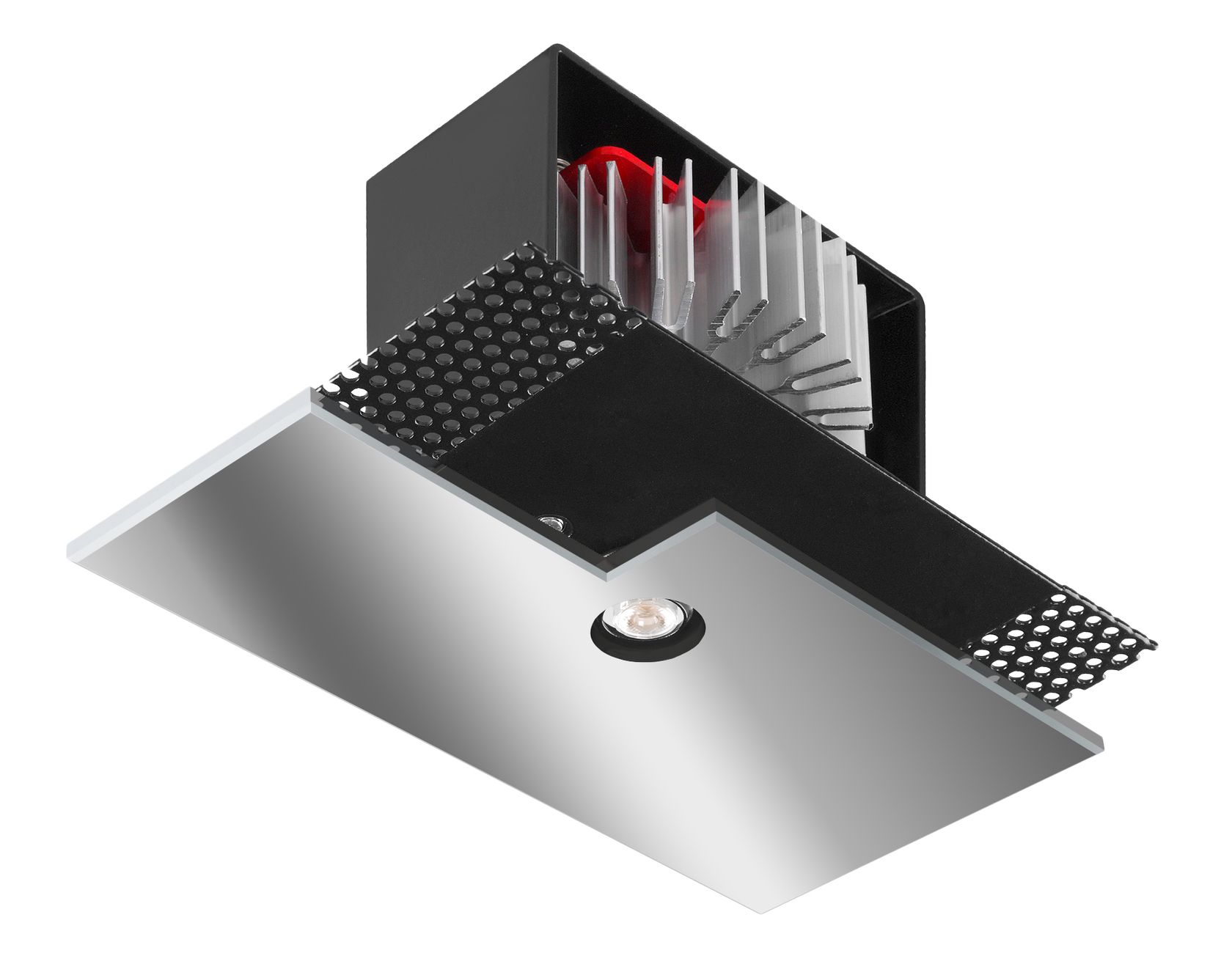 Spot LED encastrable en acier GENIUS NAKED Collection Iron By Buzzi & Buzzi