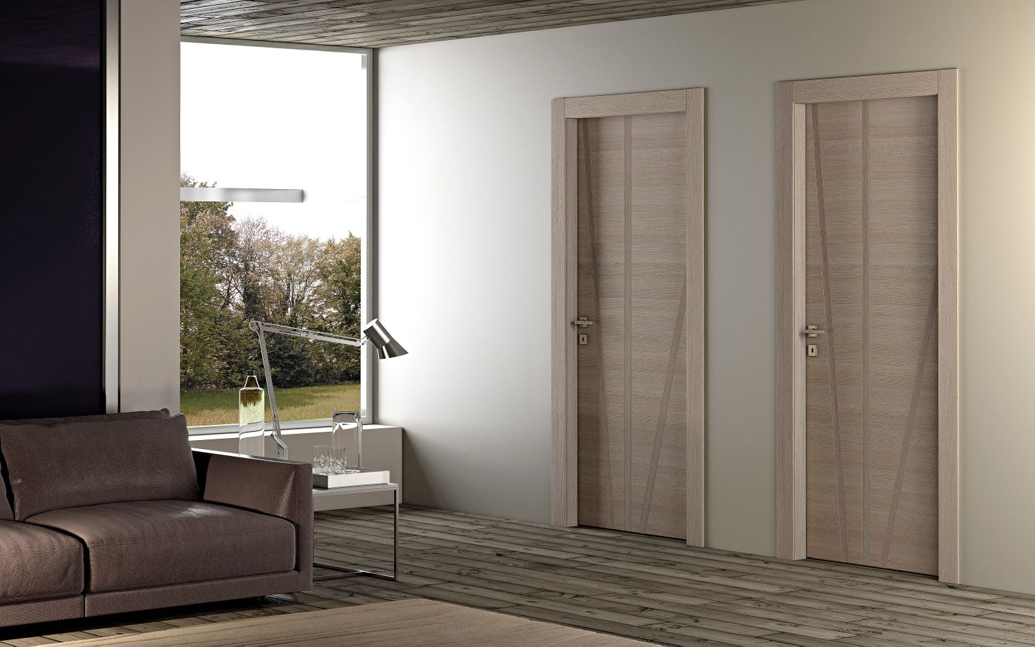 GEO | Hinged door Geo Collection By Pail Serramenti