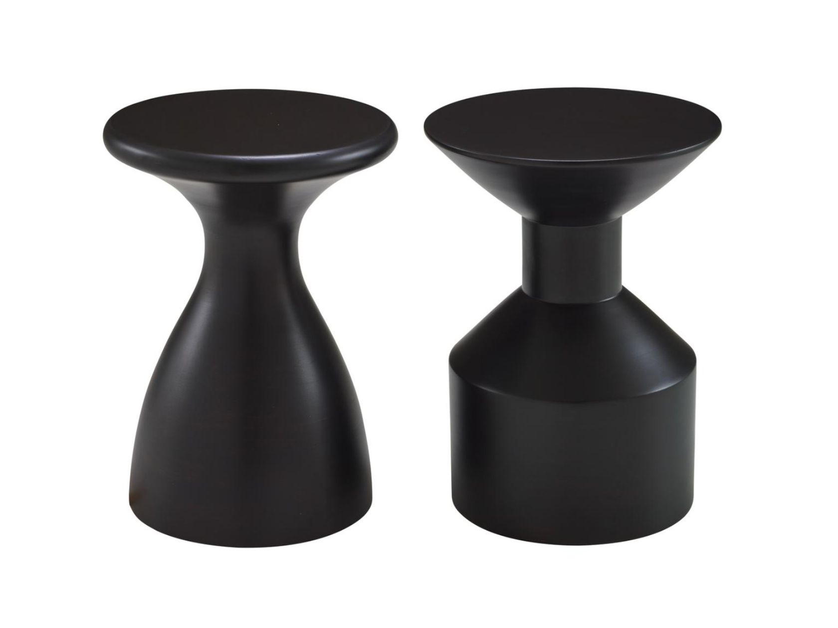 Low solid wood stool GEOMETRY By Ligne Roset