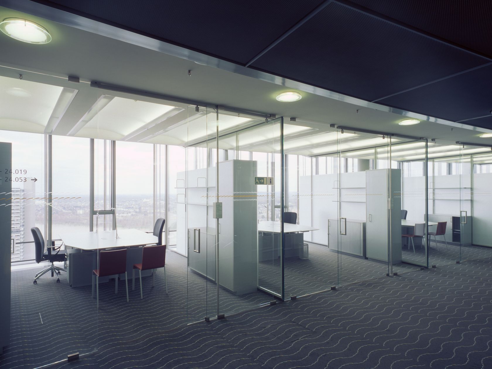 Metal sliding door track GEZE PERLAN 140 By GEZE