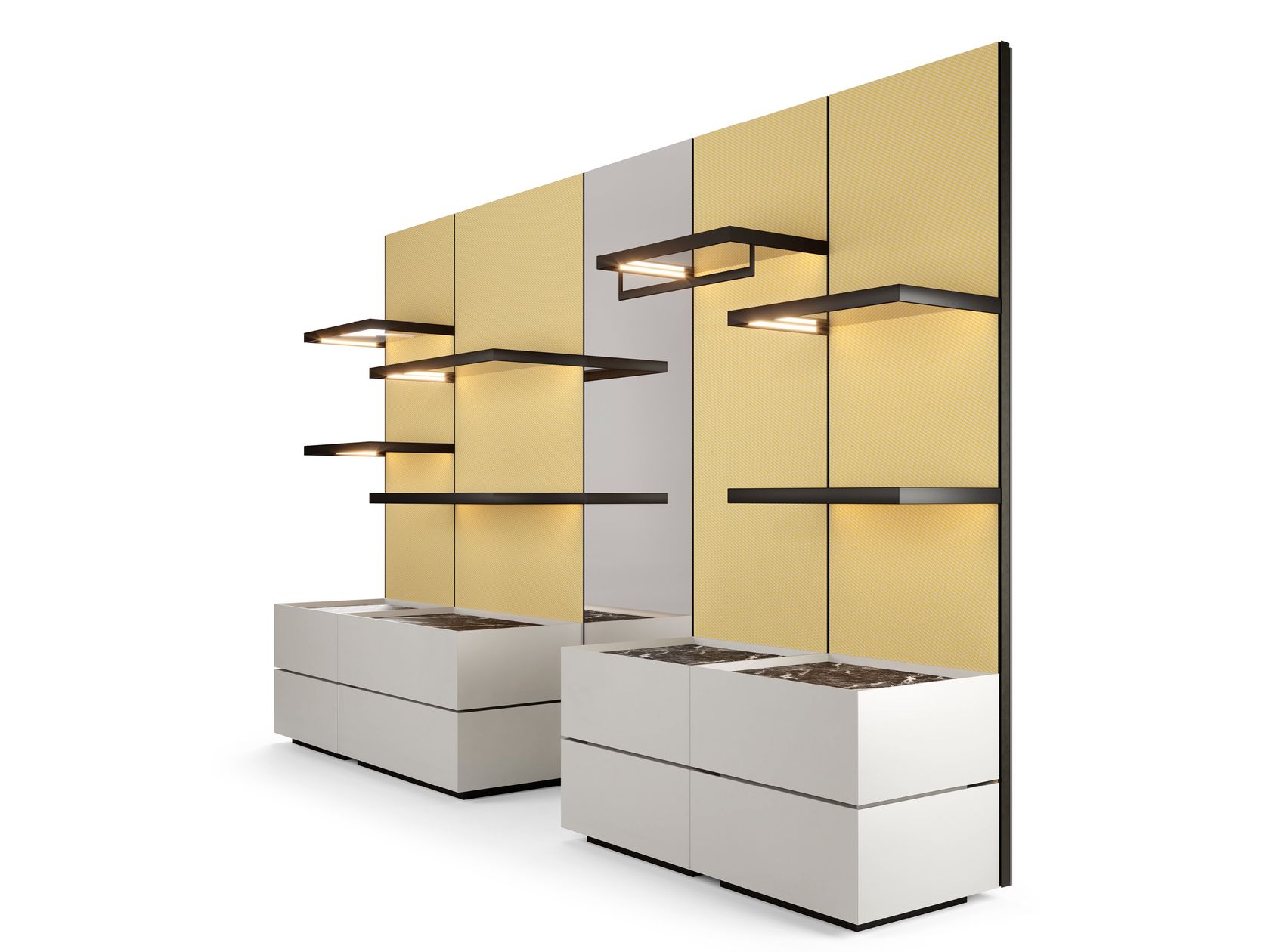 GHOST WALL - PRO hallway unit By Cassina design Mikal Harrsen