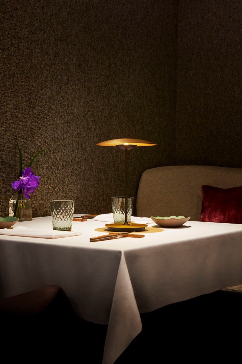 GINGER 20M | Aluminium table lamp By Marset design Joan Gaspar