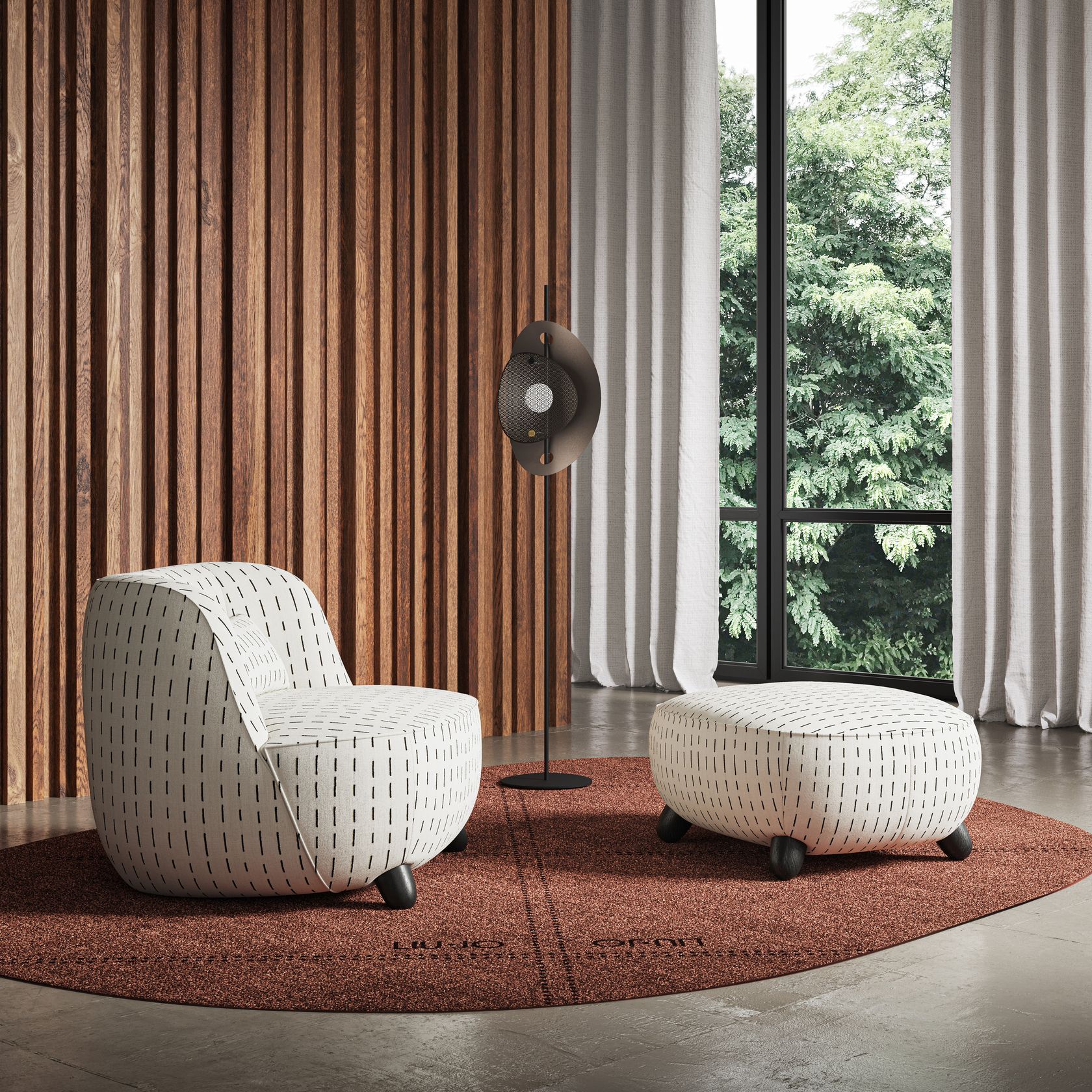 GRADISCA Fabric armchair By Liu Jo Living Collection | design Simone ...