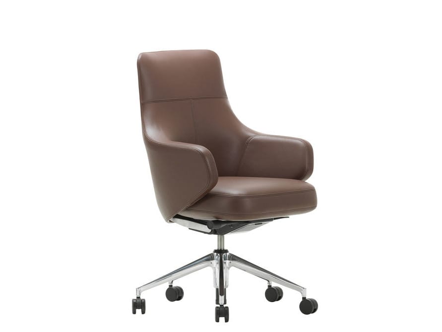 GRAND EXECUTIVE & GRAND CONFERENCE Leather executive chair with ...