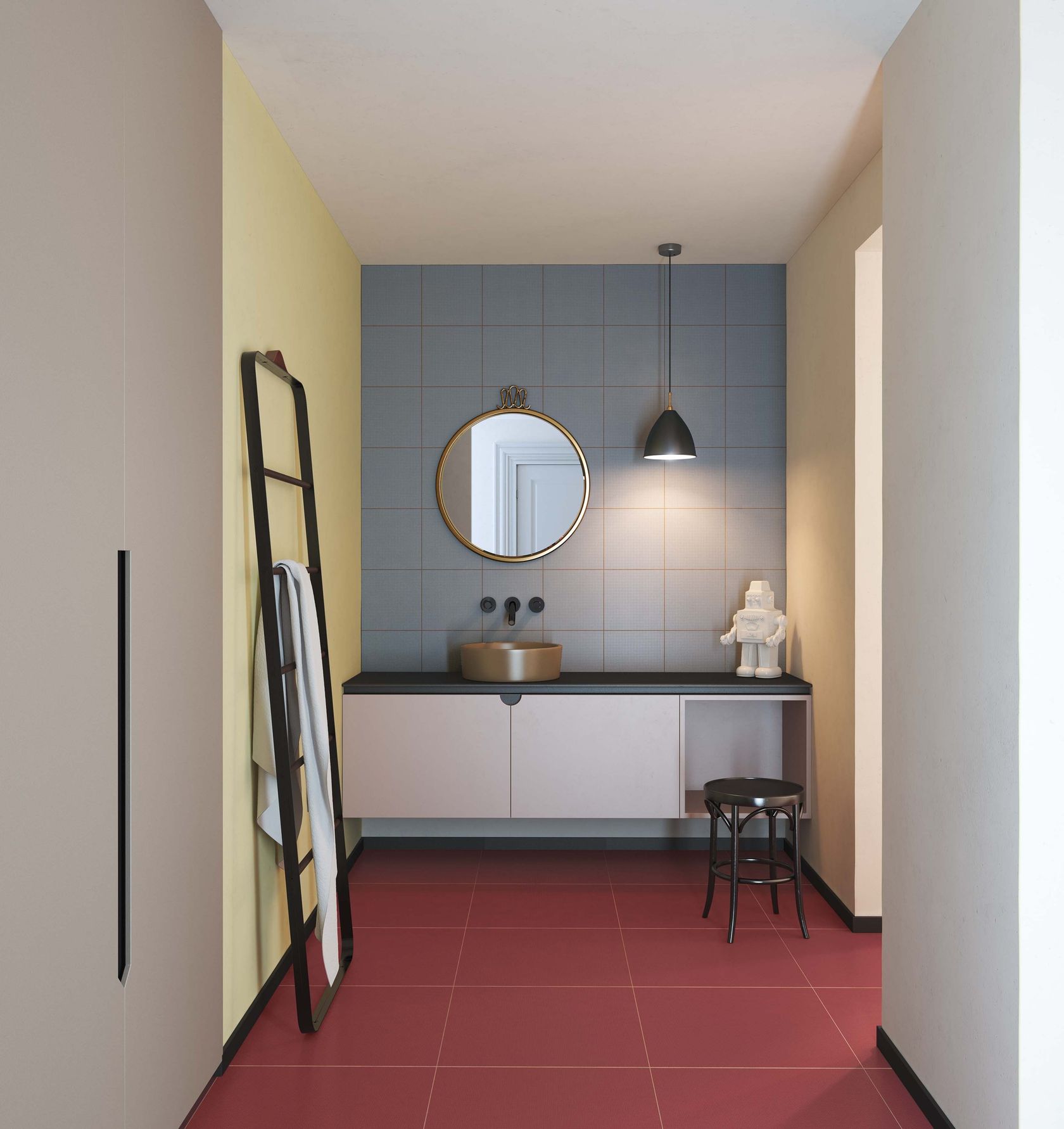 GRAPH Glazed stoneware wall/floor tiles By CERAMICA VOGUE