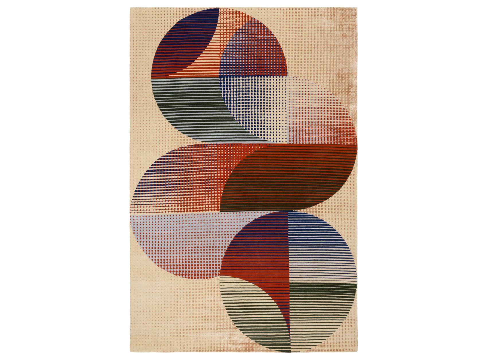 Handmade rug HALFTONES Halftones Collection By FLOOR_STORY design Diane ...