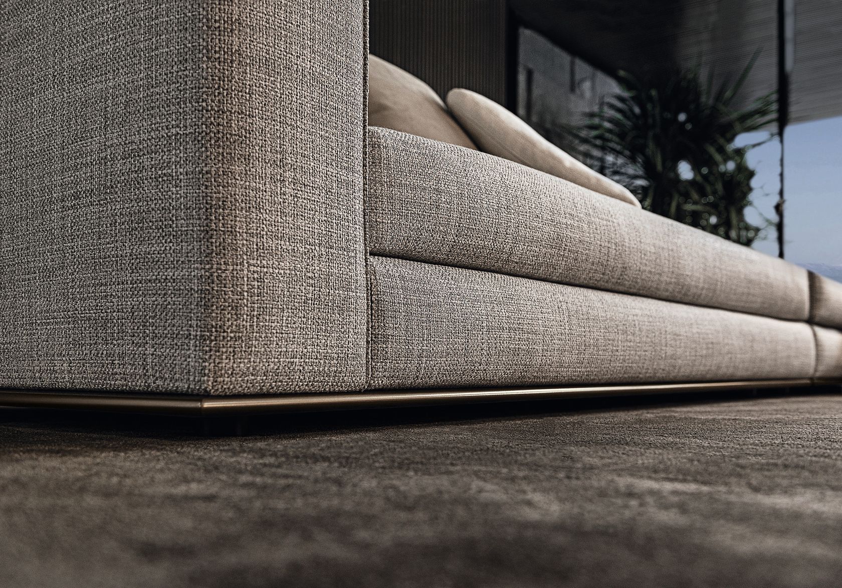 HAMILTON Fabric sofa By Minotti | design Rodolfo Dordoni
