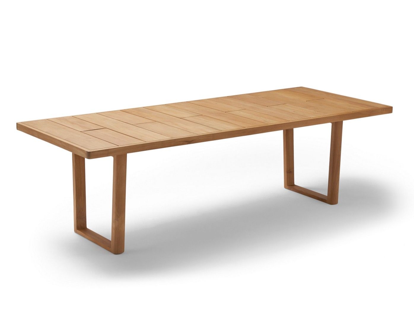 HERITAGE Rectangular teak garden table By POINT | design Mario Ruiz
