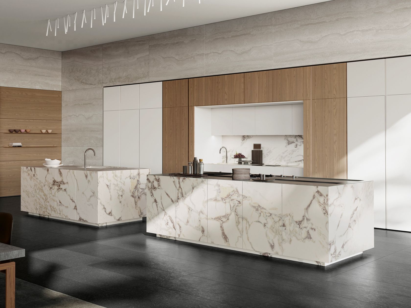 HT50 Fitted kitchen By Rossana | design Massimo Castagna