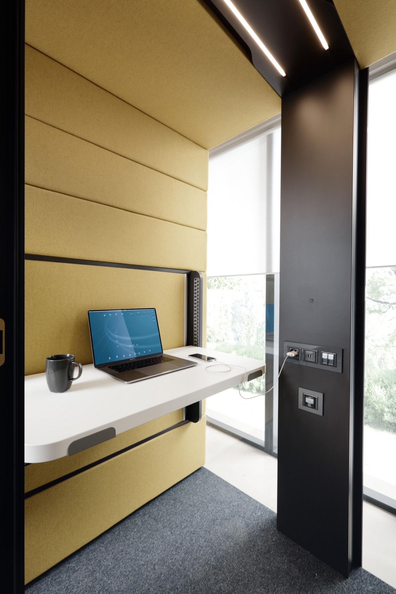 Acoustic office booth hushWork Hush Collection By Mikomax Smart Office