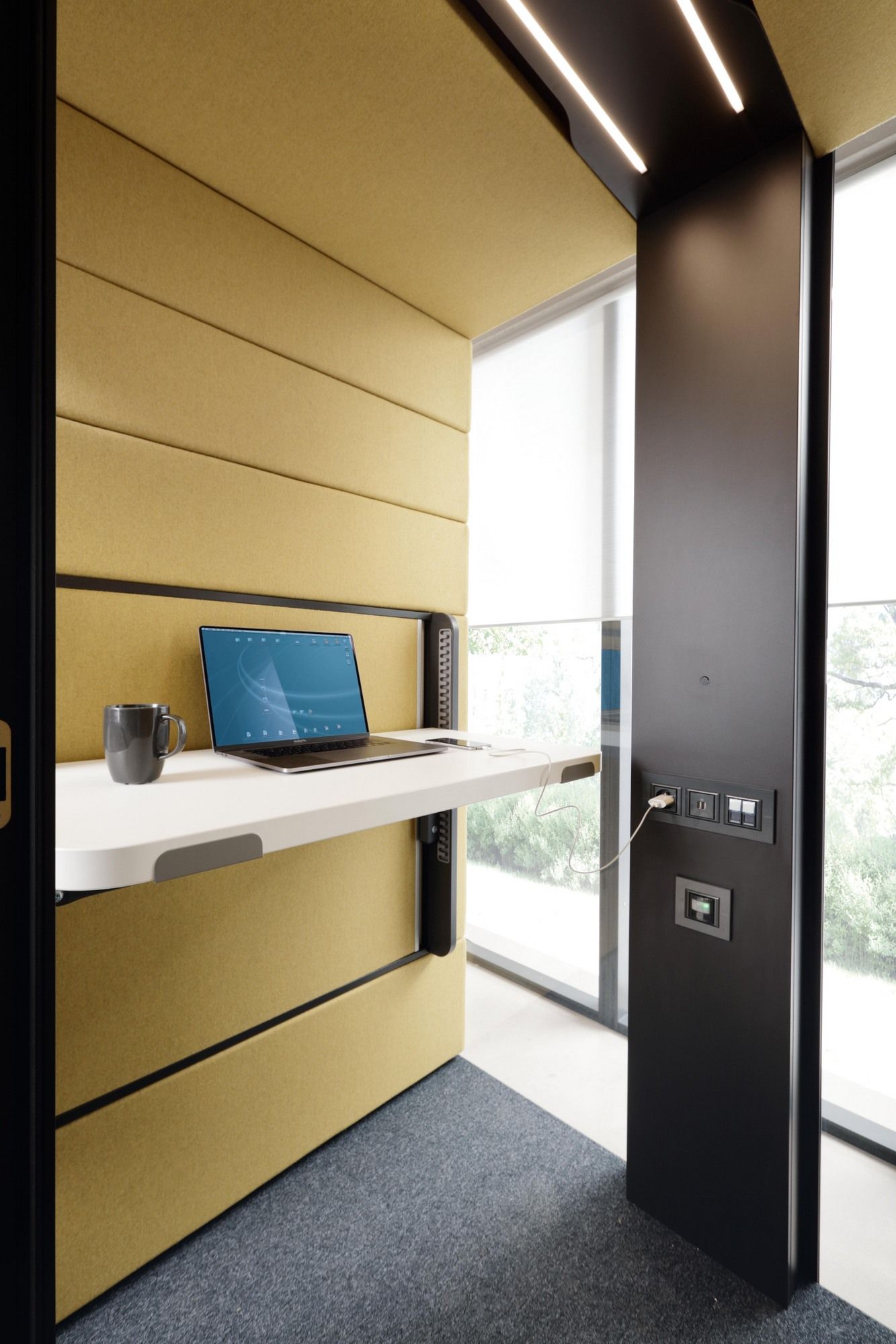 Acoustic office booth hushWork Hush Collection By Mikomax Smart Office