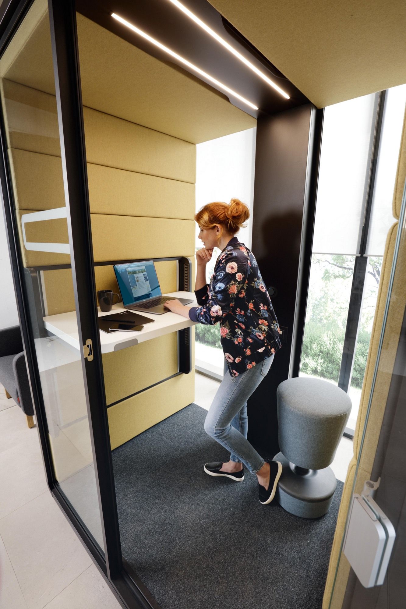 Acoustic office booth hushWork Hush Collection By Mikomax Smart Office