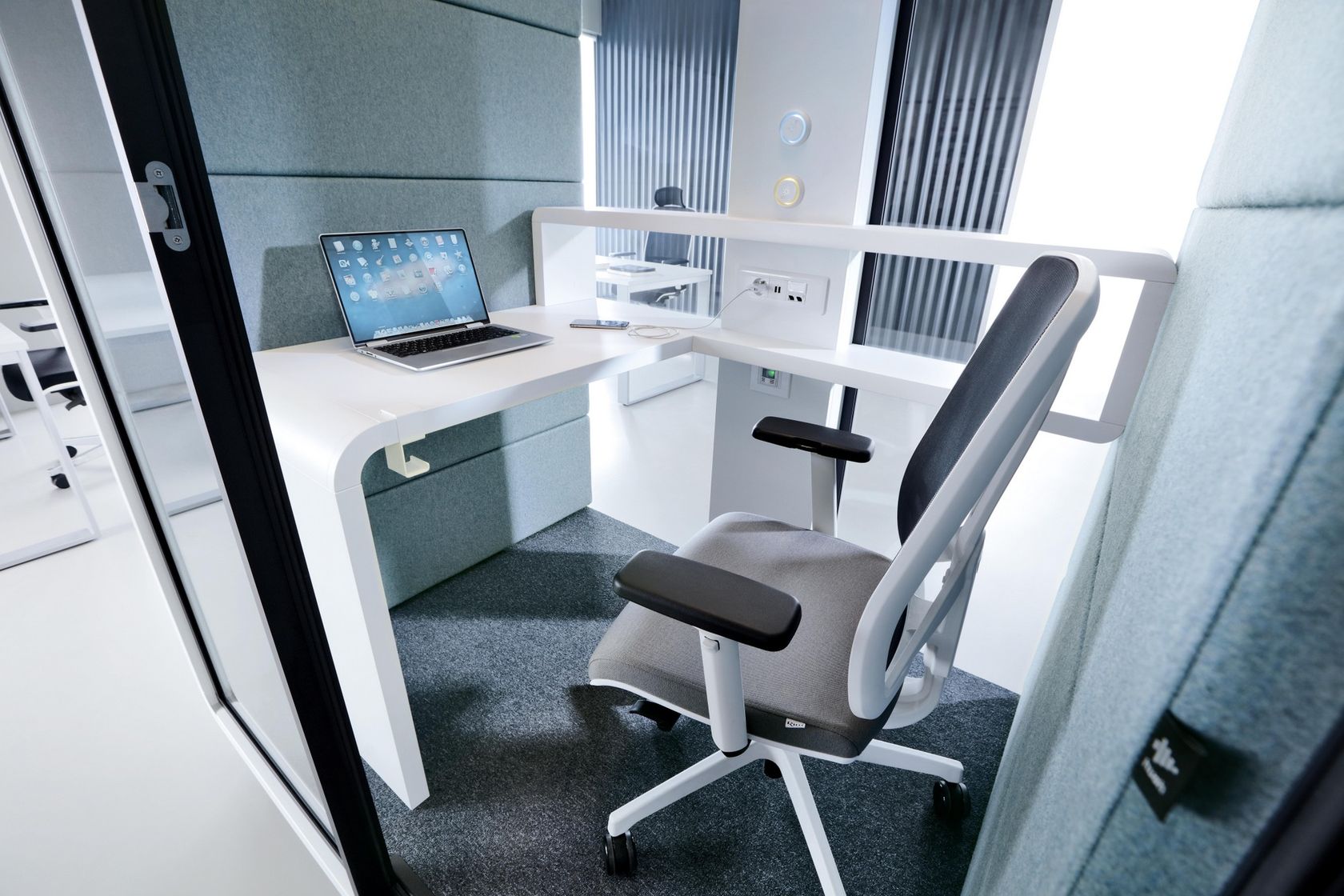 Acoustic office booth hushWork Hush Collection By Mikomax Smart Office