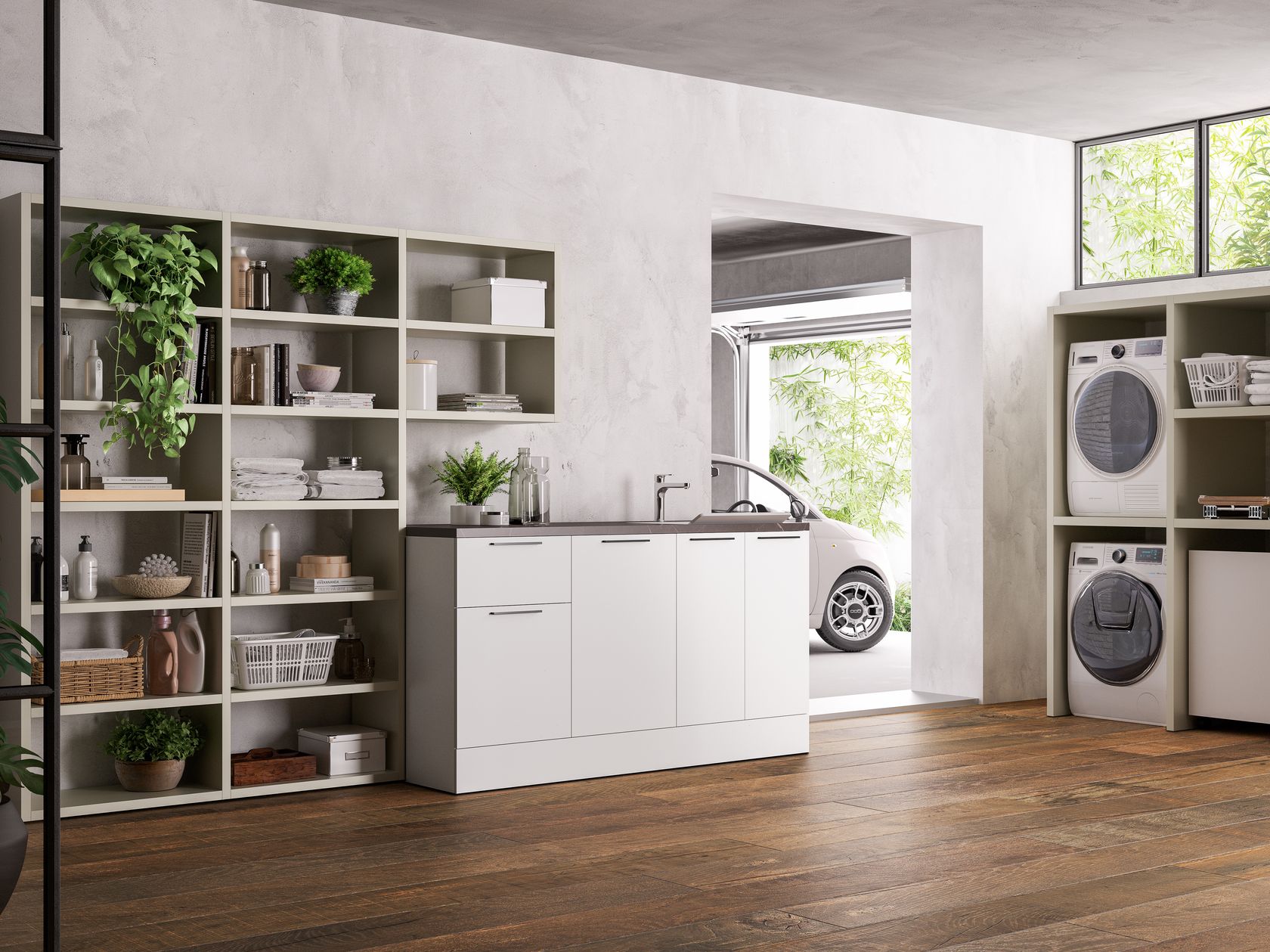 Laundry room cabinets | Modern, modular, custom-made | Archiproducts