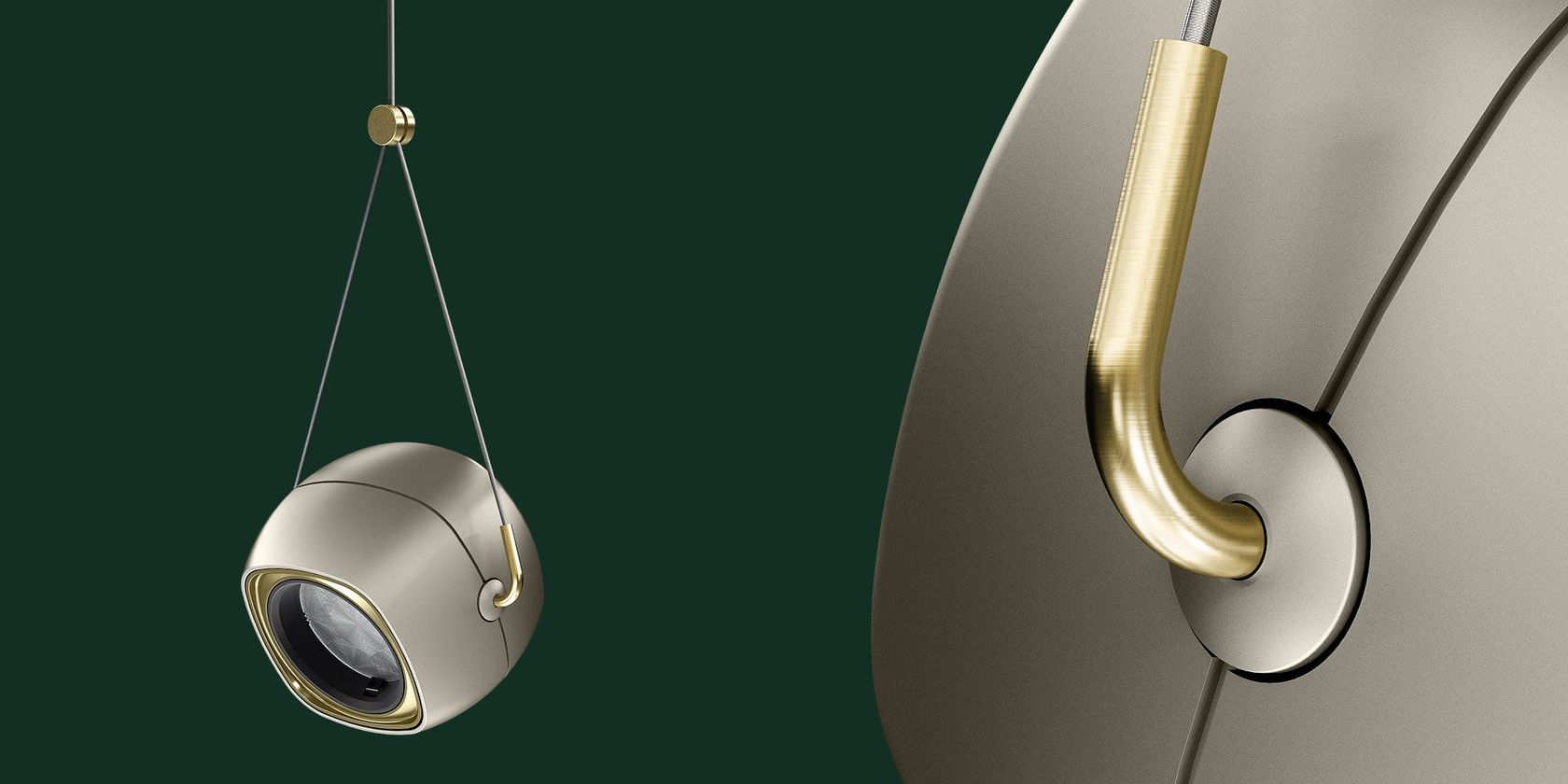 NEWFO LED die cast aluminium track-Light with dimmer By iGuzzini